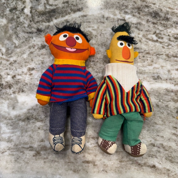 Sesame Street | Toys | Vintage Knickerbocker Sesame Street Bert And ...